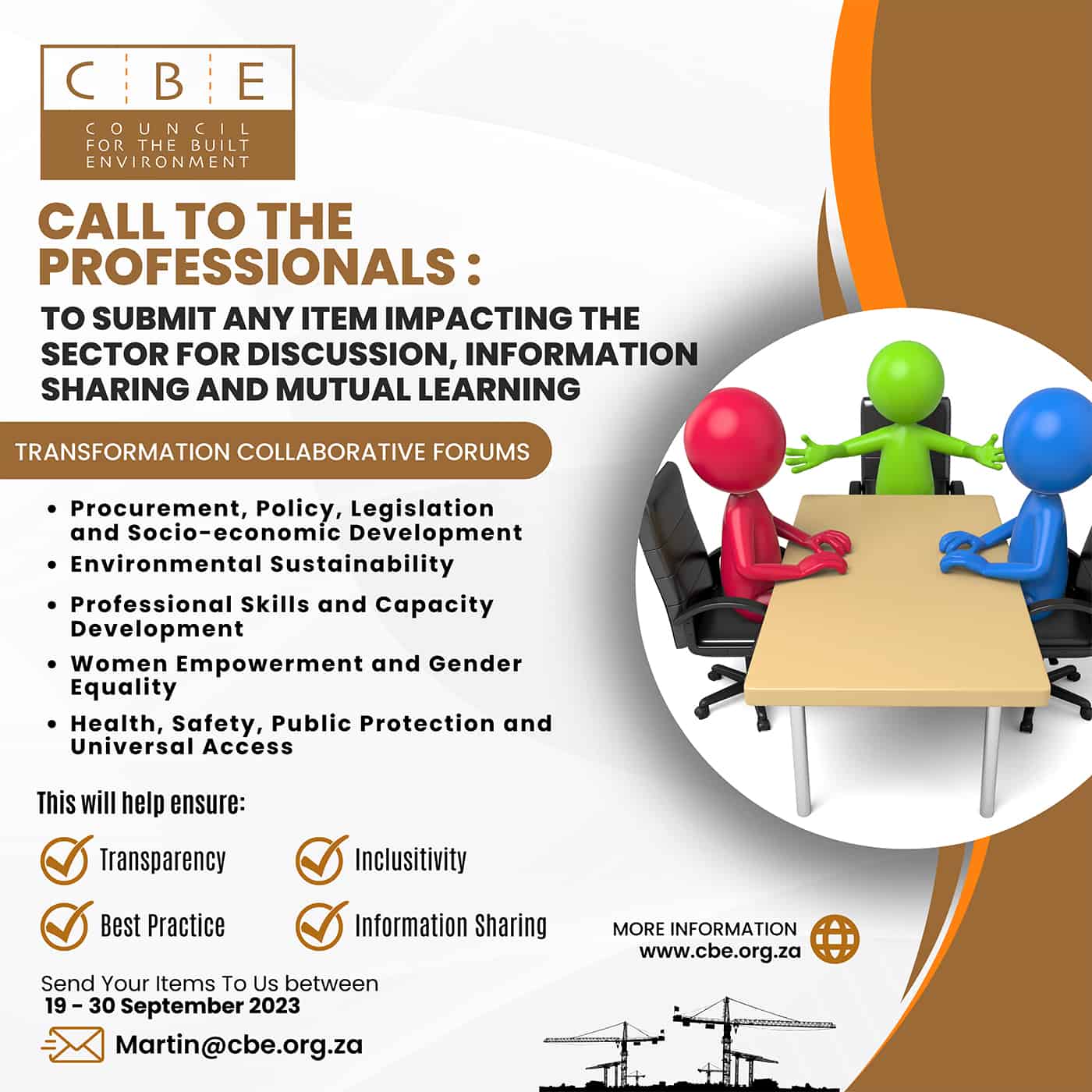 CBE - Council for the Built Environment | Homepage